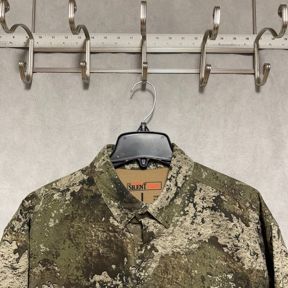 RedHead | Shirts | Redhead Shirt Men L Green Camo Silenthide Hunting ...